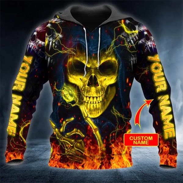 Best Skull Hoodie 2023 – Skull & Viking Graphic Tees | 3D All Over ...